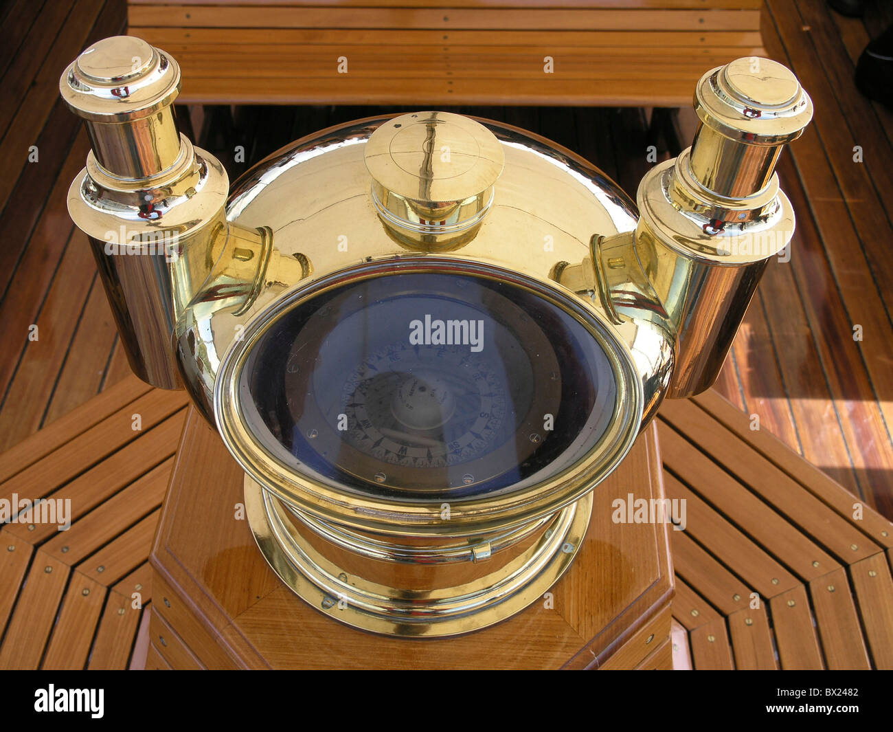 compass detail DS Hohentwiel lake Lake of Constance navigation ...