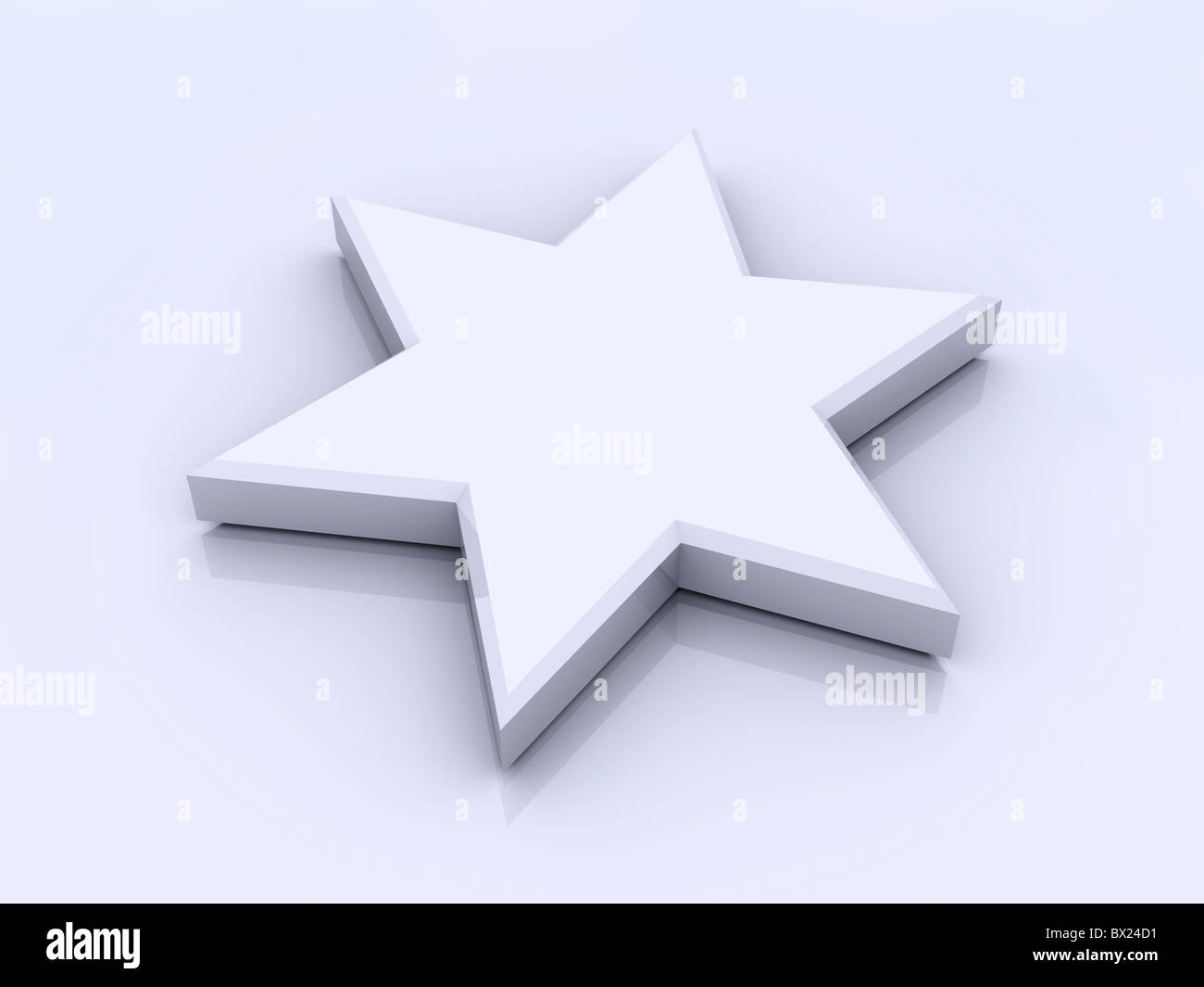 Star shape decor Cut Out Stock Images & Pictures - Alamy