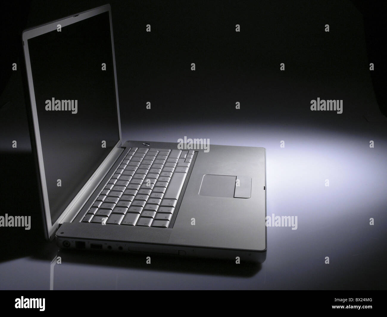 appliance computer device laptop notebook studio without persons Stock ...
