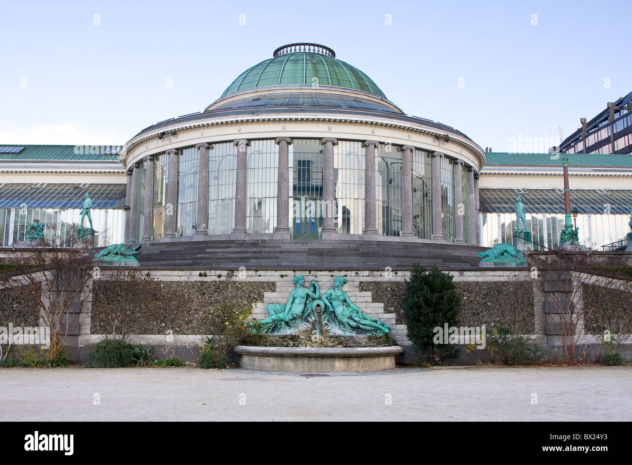 Jardin Botanique in Brussels, Belgium Stock Photo - Alamy