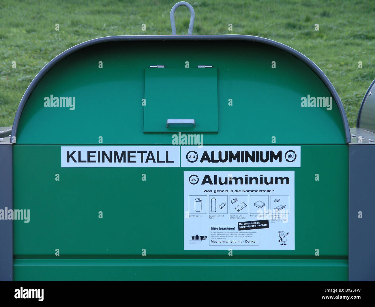 Aluminium Aluminum Color Colour Container Containers Disposal Garbage ...