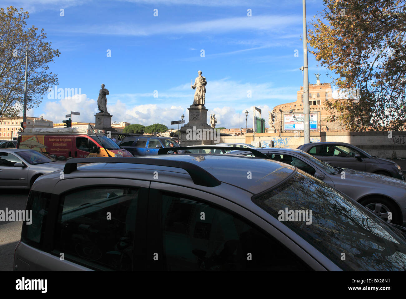 Traffic congestion in rome hi-res stock photography and images - Alamy