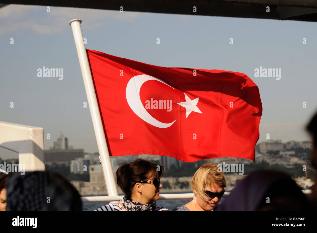 Turkish flag istanbul hi-res stock photography and images - Alamy