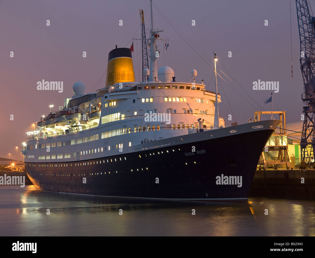 Saga cruise ship hi-res stock photography and images - Alamy