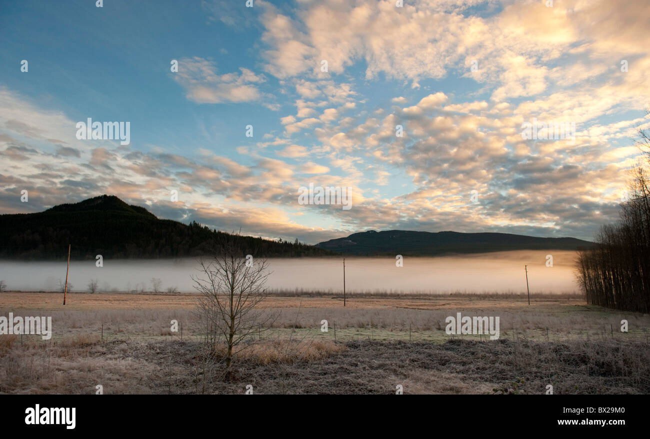 Dark clouds foggy washington hi-res stock photography and images - Alamy