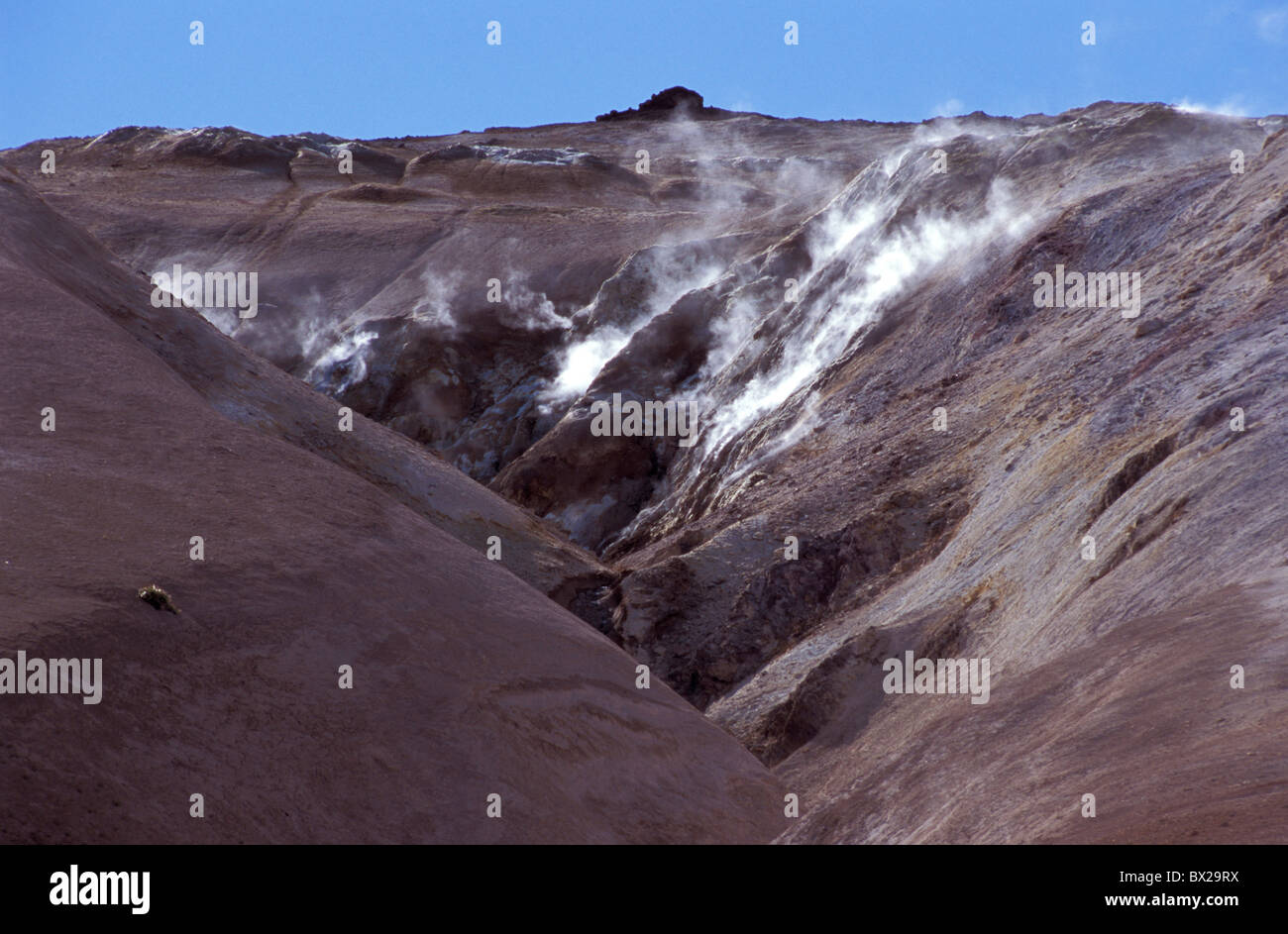 Iceland Europe Arctic Steam Hverarond thermal area hot springs Stock ...