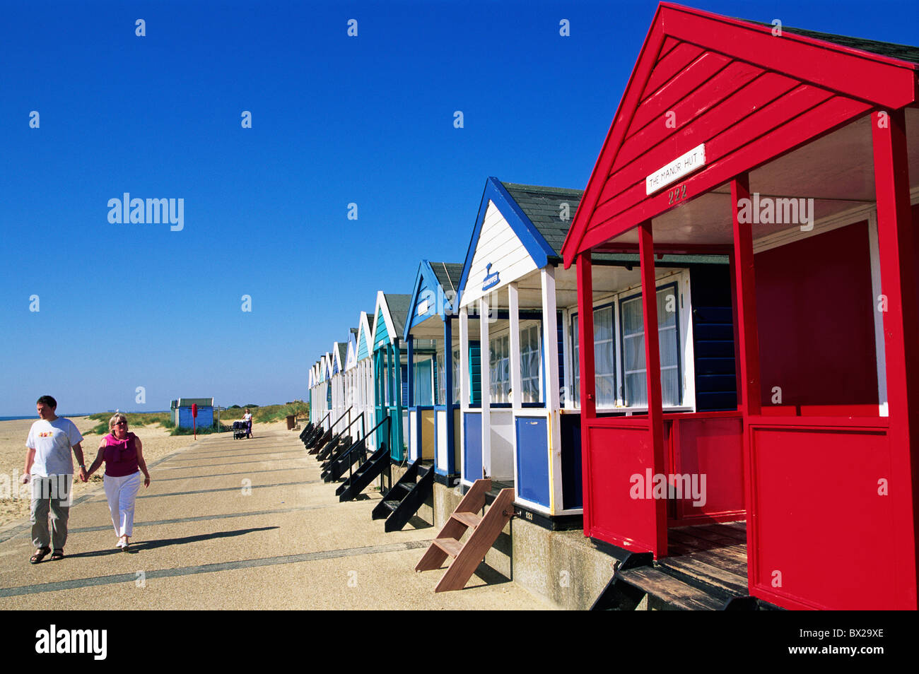 Beach Beach Huts Britain British Isles Coast Colourful England Europe ...
