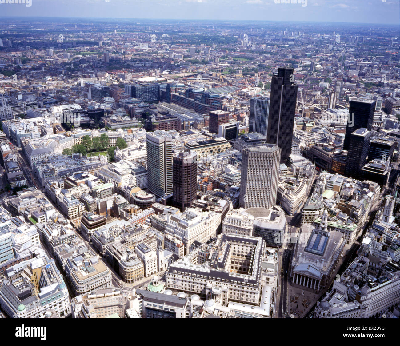 Aerial photo Blocks of flats Center Cities City England aerial view ...