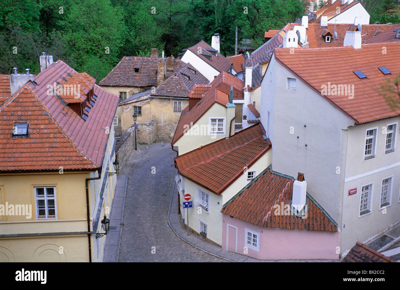 Czechia Europe Homes House Houses Lane New world Novy svet Overview ...