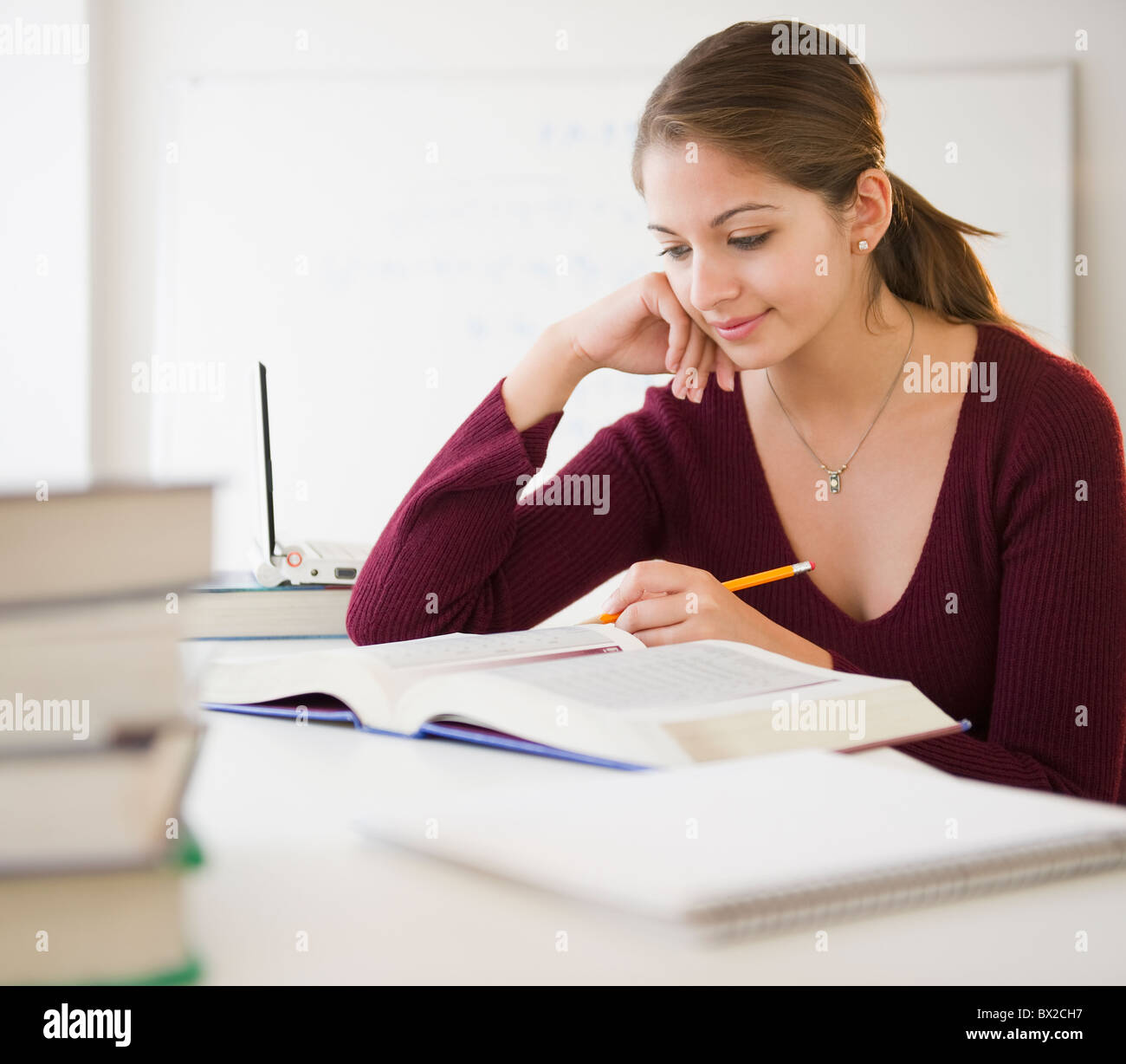 Indian textbook hi-res stock photography and images - Alamy