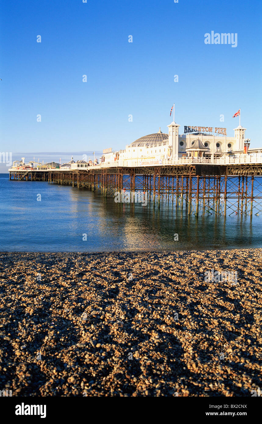 Beach Brighton Brighton Pier Britain British Isles Coast Coastal ...