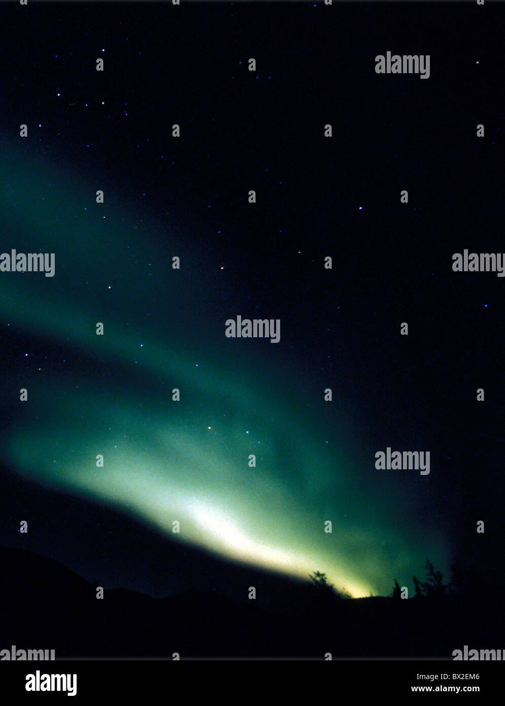 Alaska America At night Aurora Borealis Night Night sky Northern lights ...