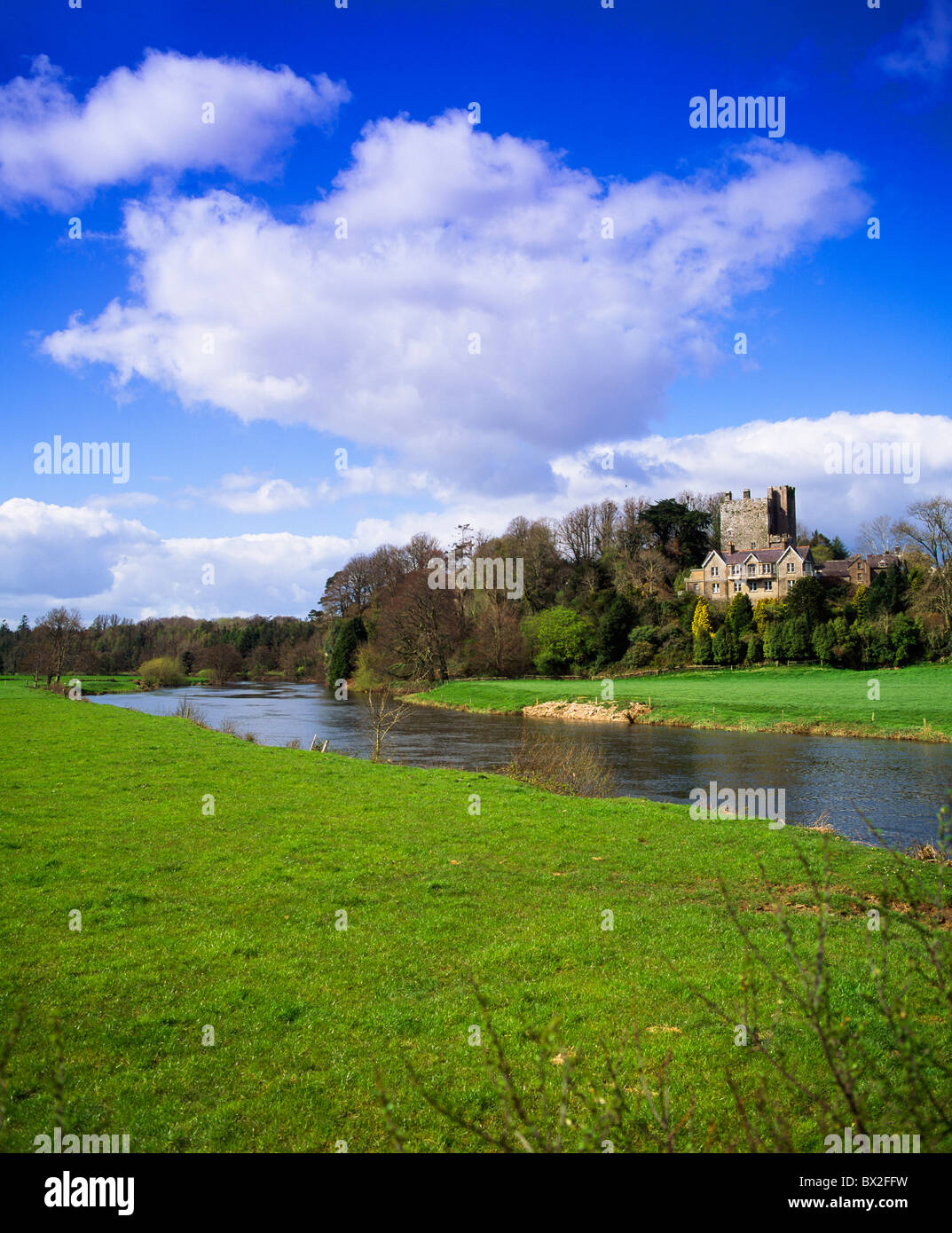 Co Cork, Ballyhooly, River Blackwater Stock Photo - Alamy