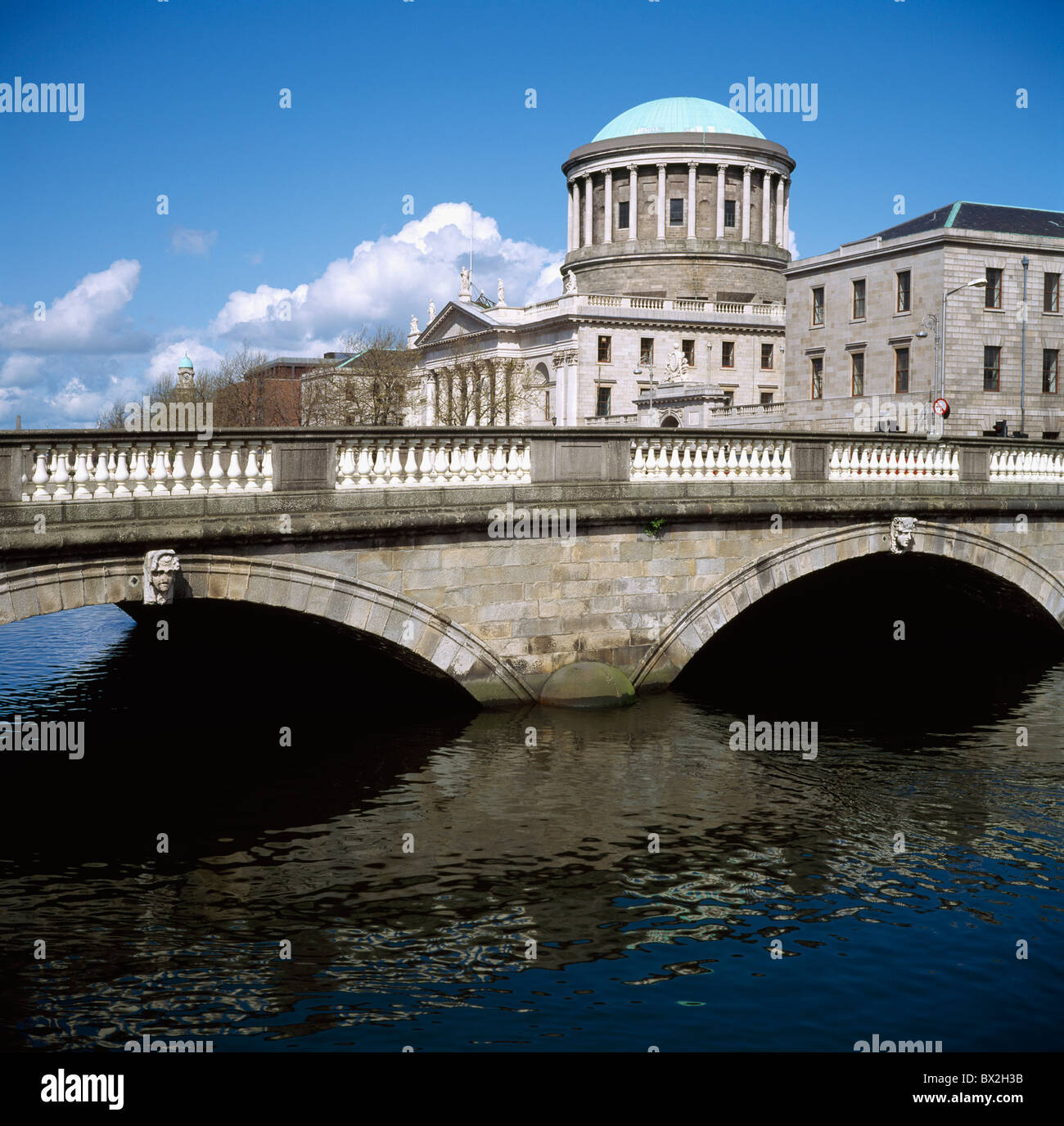 Dublin, The Four Courts Stock Photo - Alamy