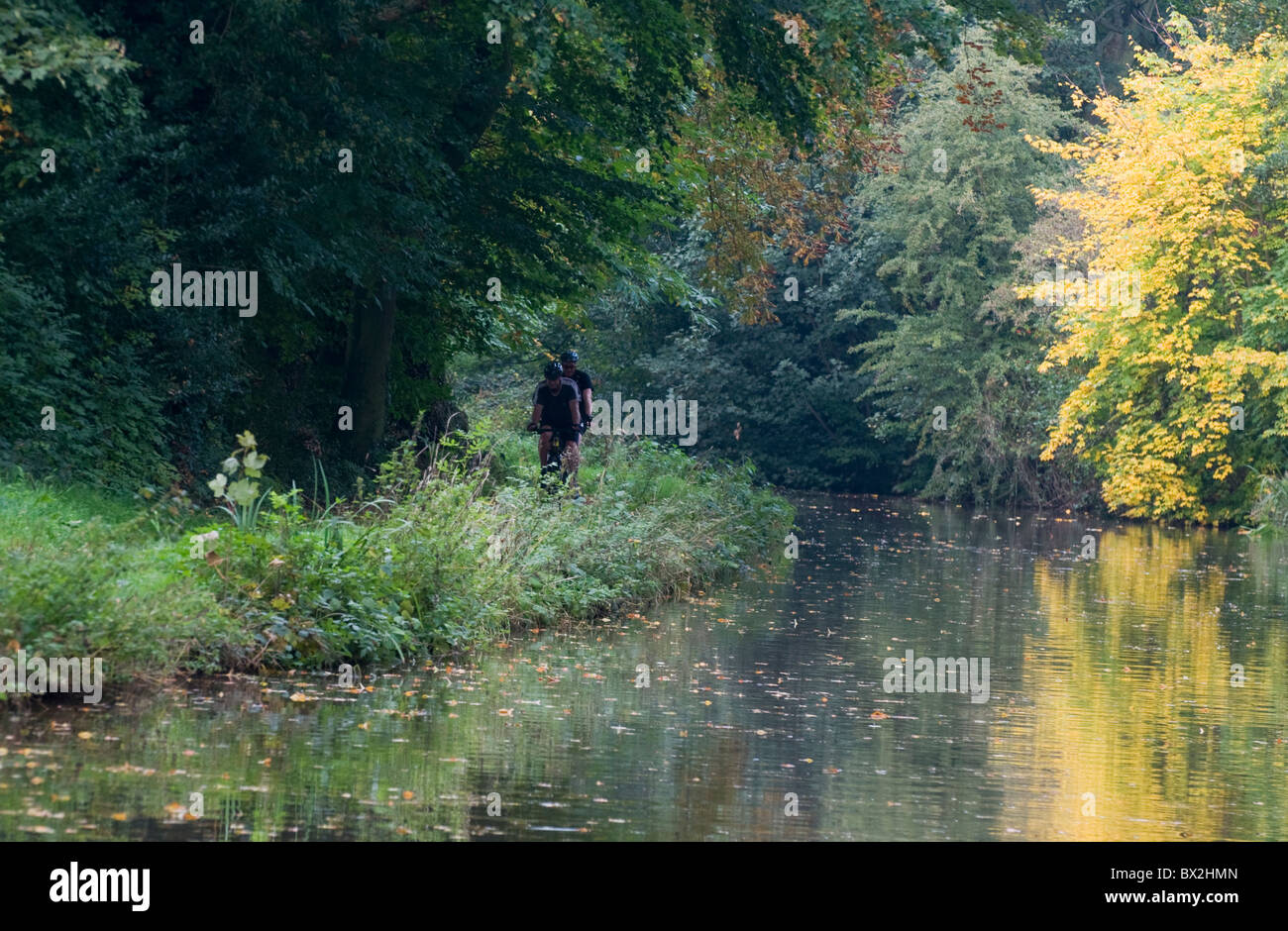 Cycling Along Tow Path High Resolution Stock Photography and Images - Alamy