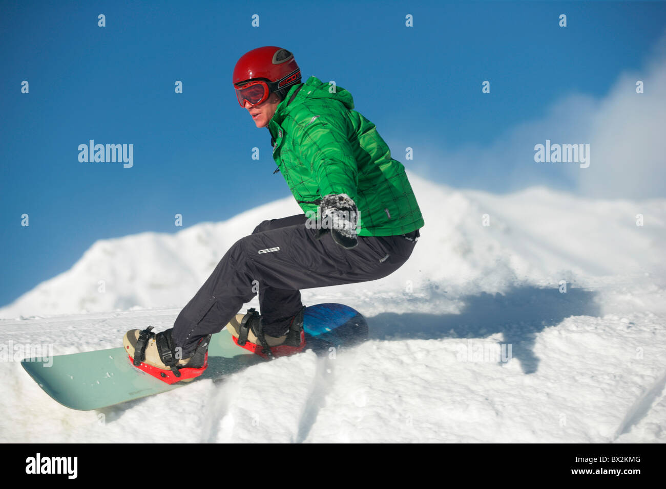 action Europe deep snow man model released mountains snow snowboard ...