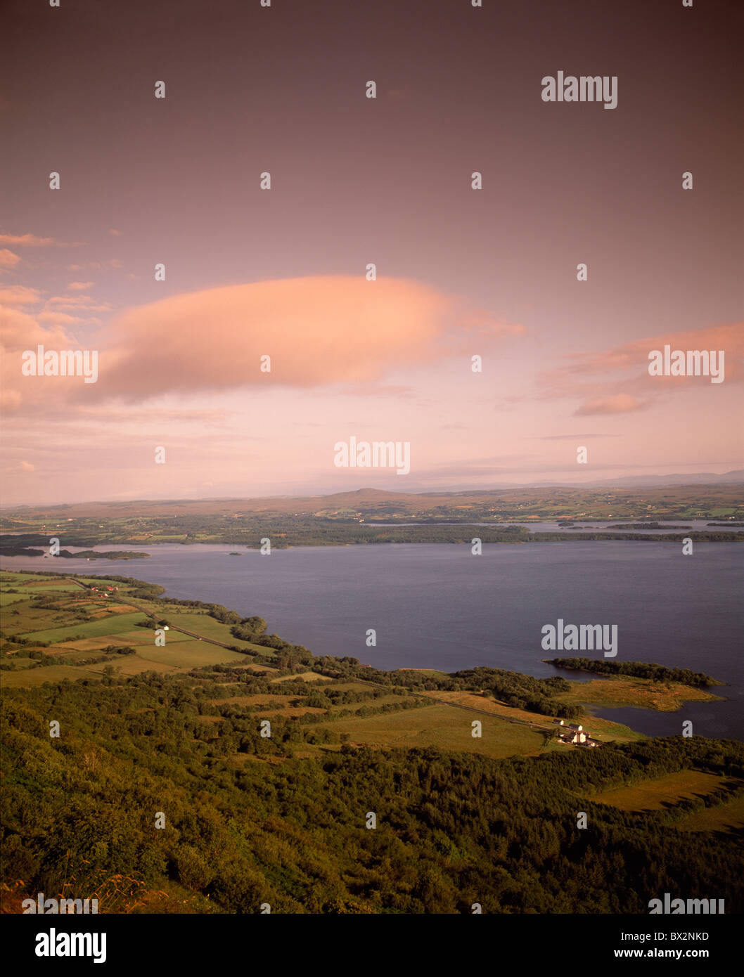 Co Fermanagh, Lower Lough Erne, From Magho Cliffs Stock Photo - Alamy