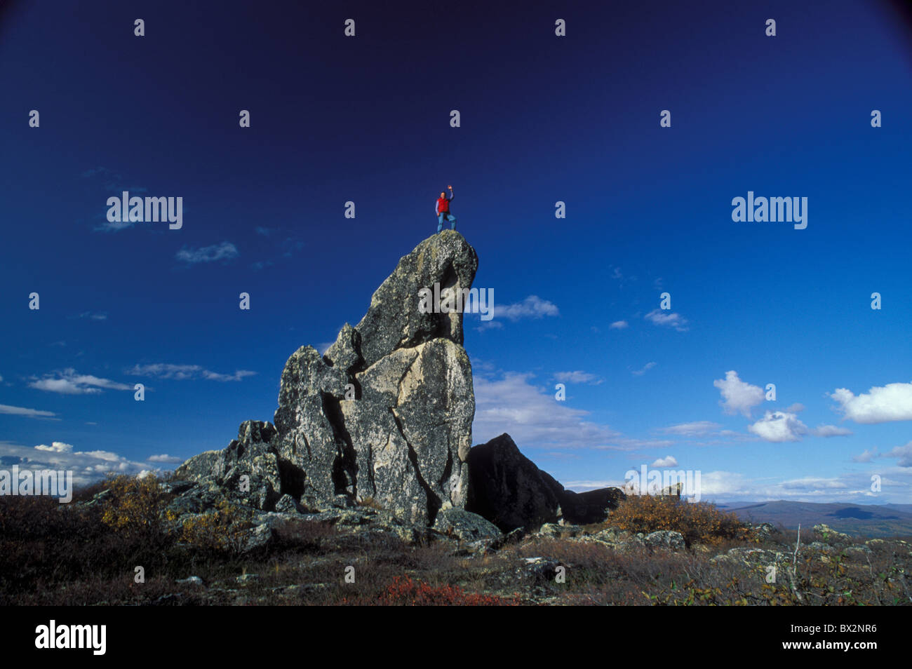 Alaska Dalton Highway Finger granite Highway Hiker Model Rock top Tor ...
