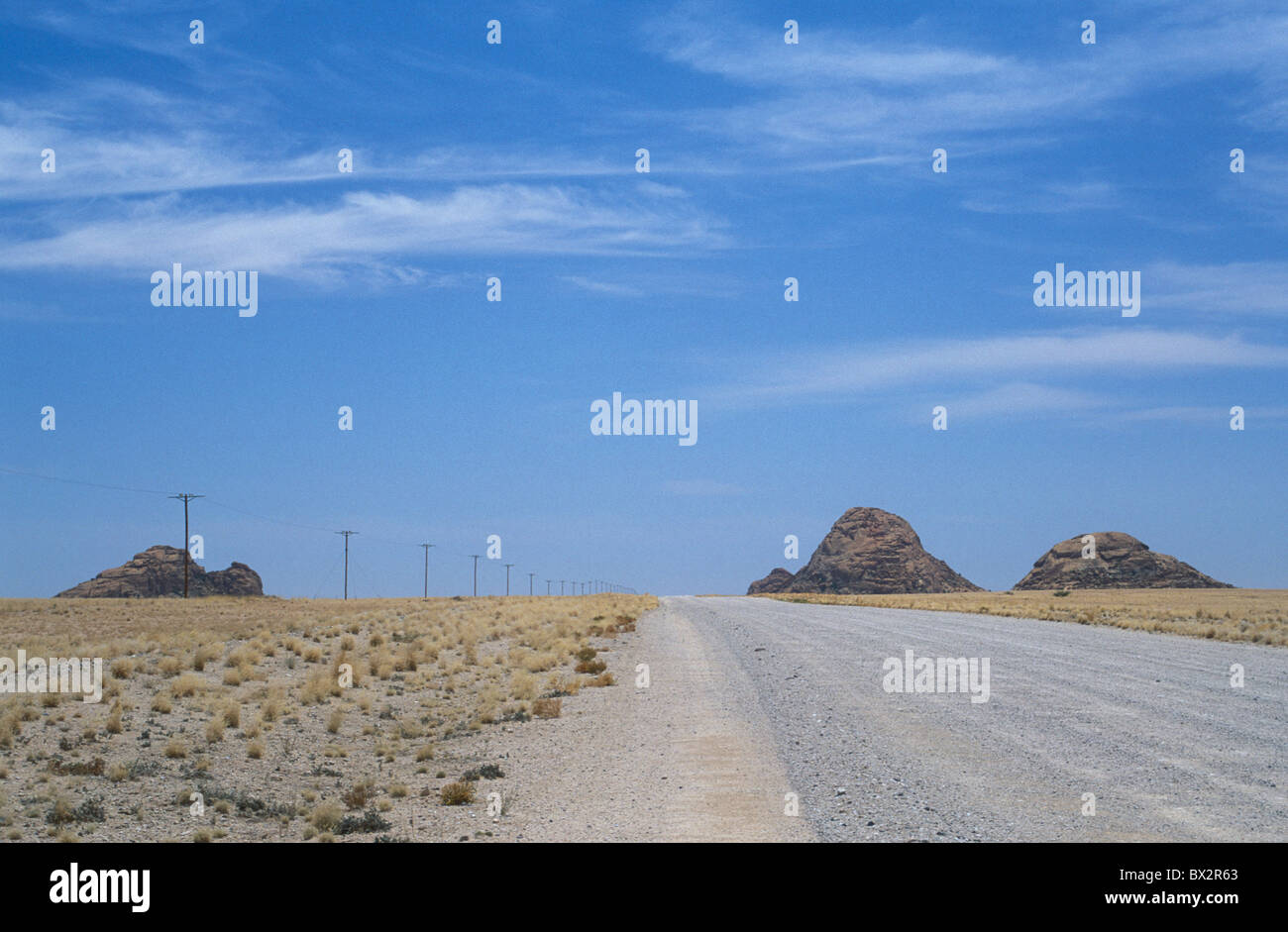 Africa arid Damaraland granite Gravel Mount mountains Namibia Africa ...