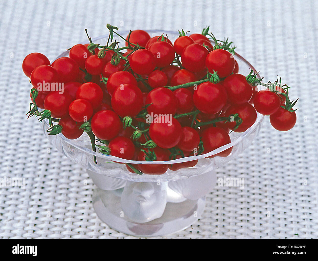 tomato cherry cocktail tomatoes Solanum lycopersicum vegetable food ...