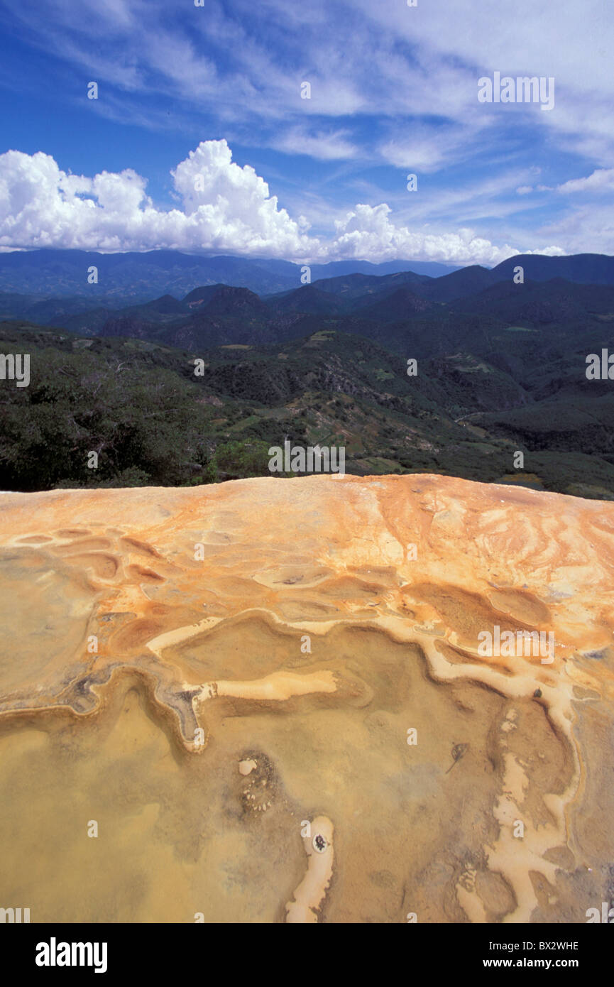 Valles Centrales Hierve el Agua Mexico Central America America Oaxaca ...