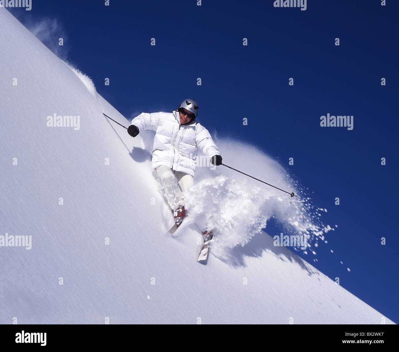 Ski Carving On Steep Slopes