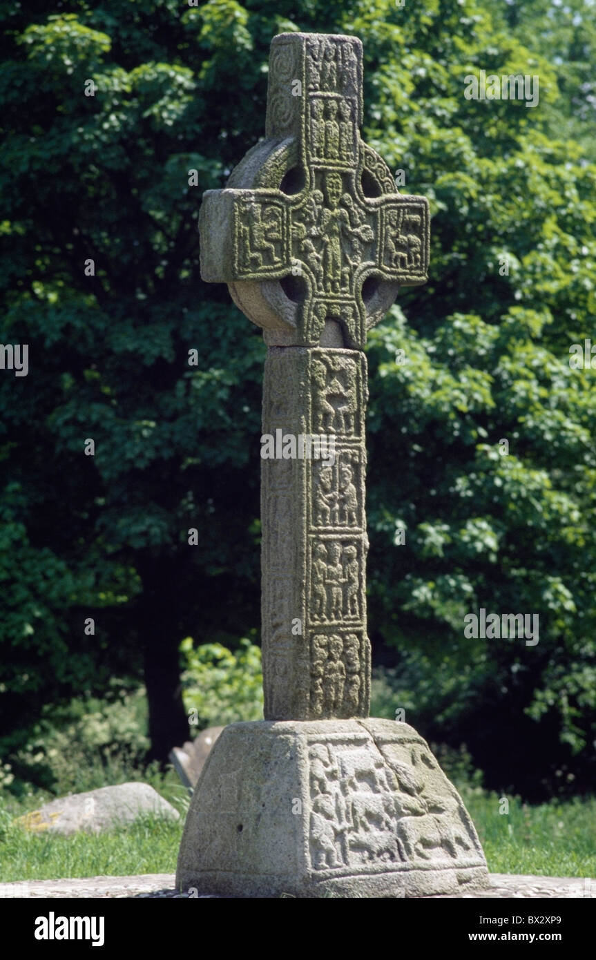 High Cross, Castledermot, Co Kildare, Ireland Stock Photo - Alamy