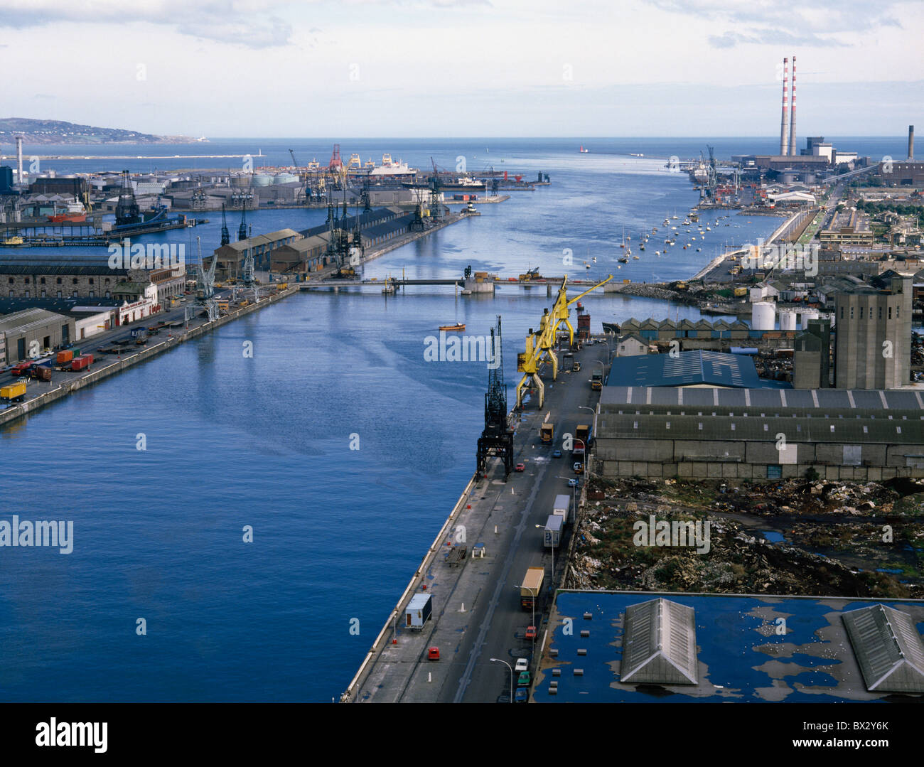 Docks, Dublin, County Dublin, Ireland Stock Photo - Alamy