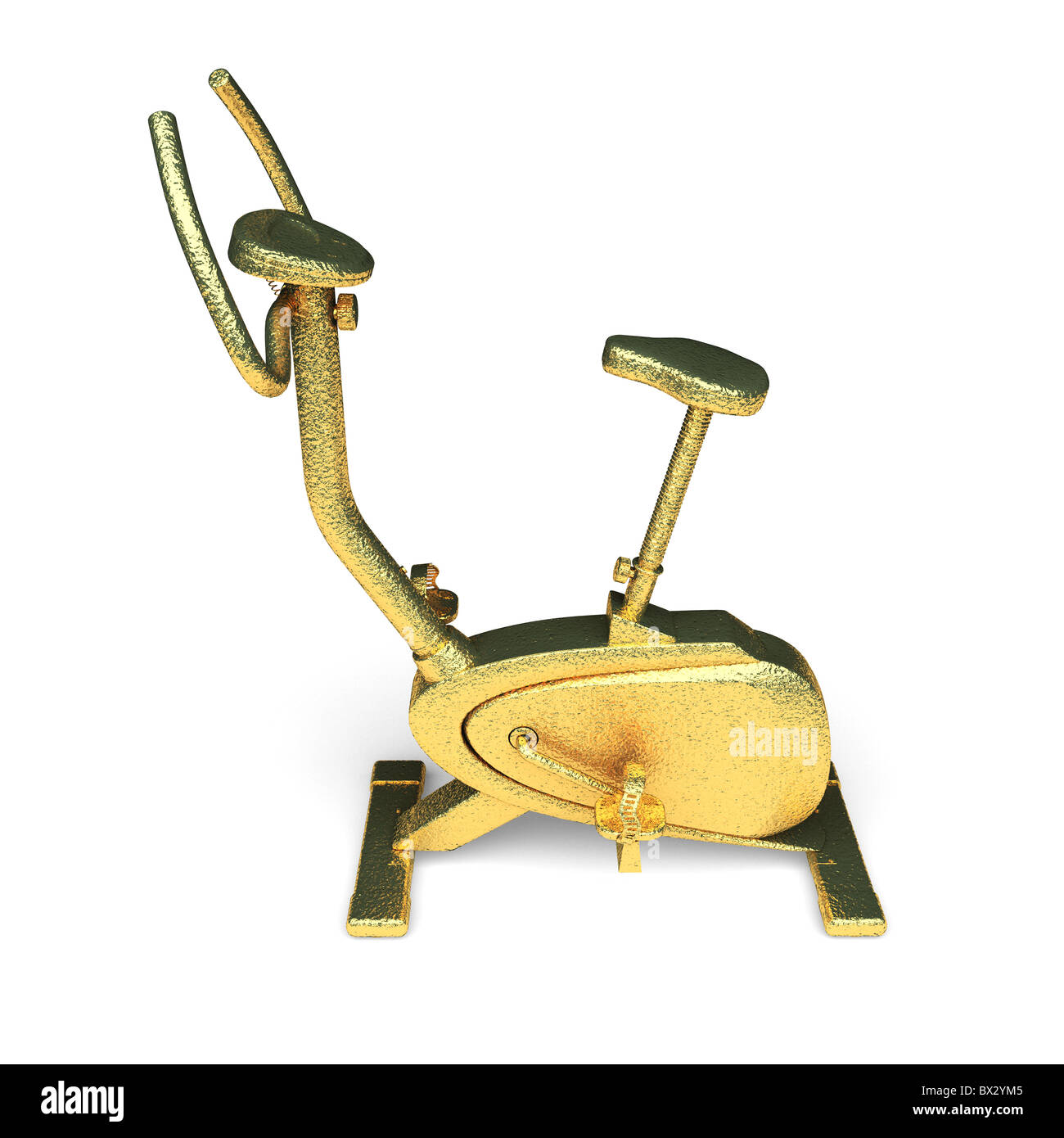 isolated golden object Stock Photo - Alamy