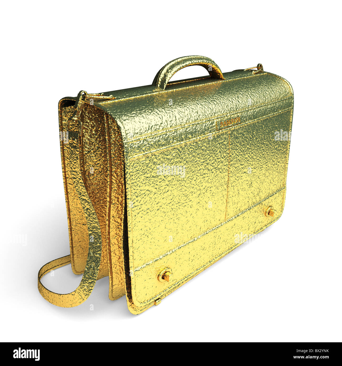 isolated golden object Stock Photo - Alamy