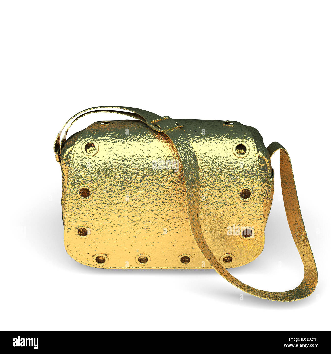 isolated golden object Stock Photo - Alamy
