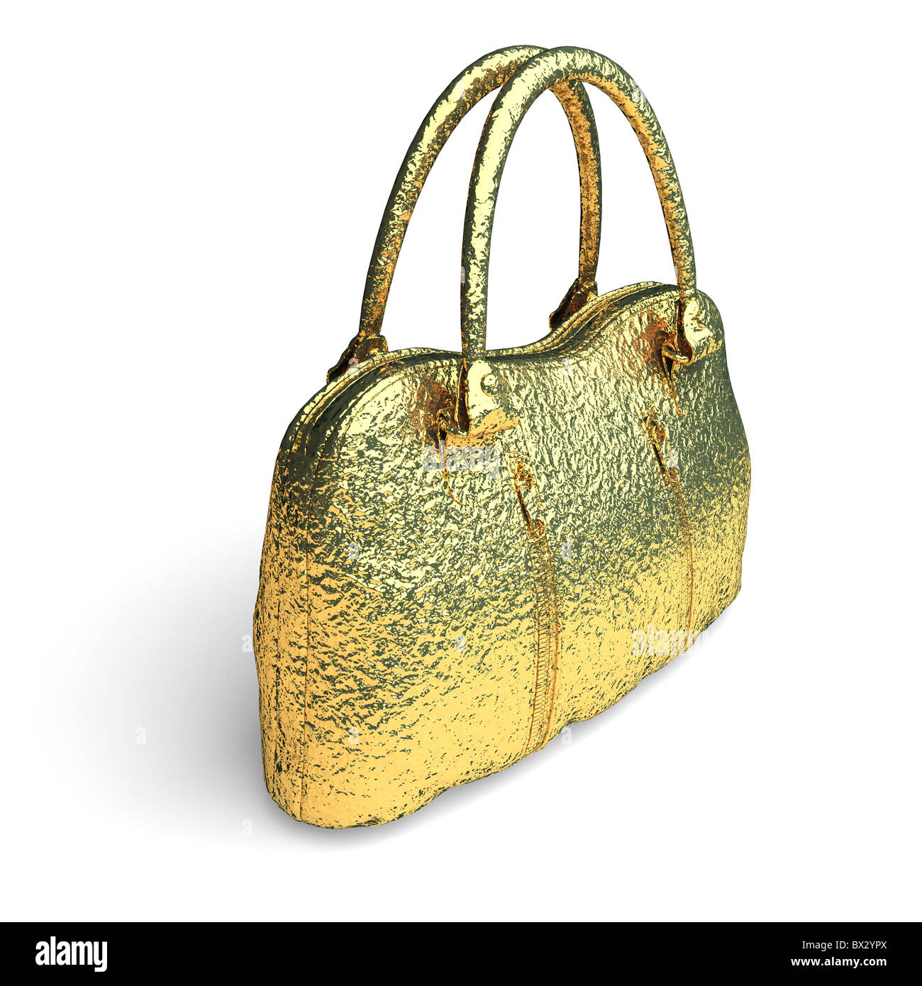 isolated golden object Stock Photo - Alamy