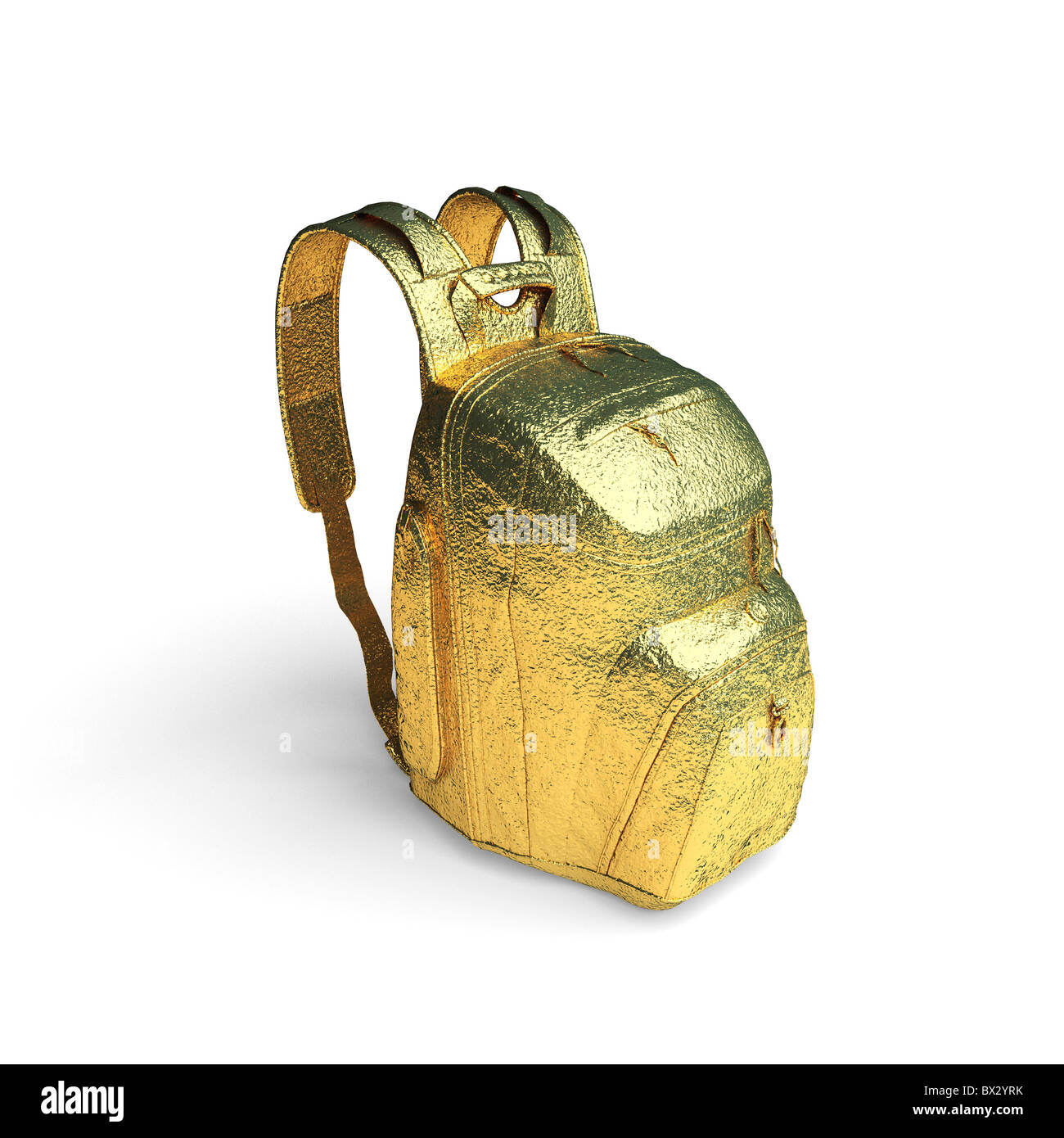 isolated golden object Stock Photo - Alamy