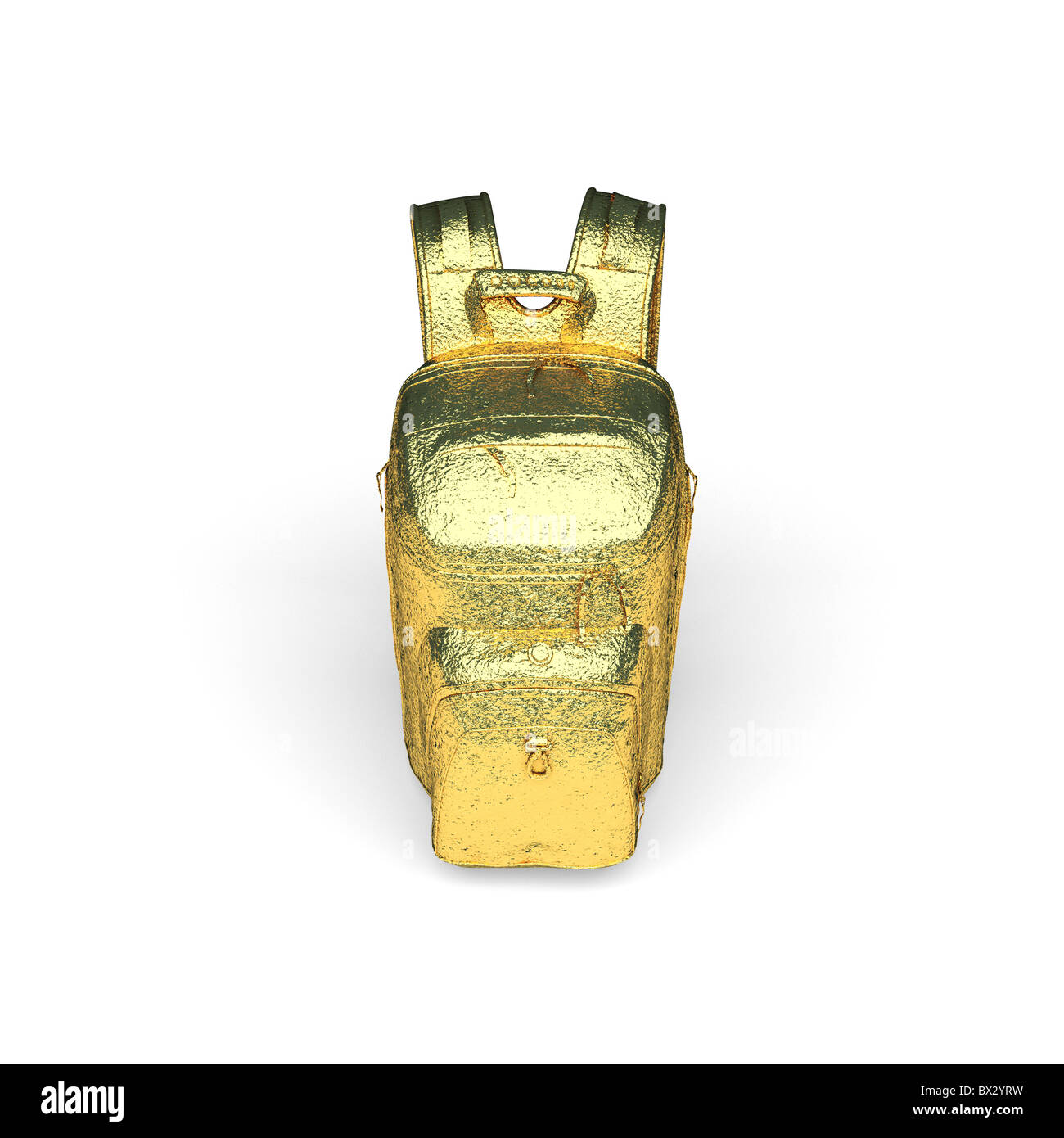 isolated golden object Stock Photo - Alamy