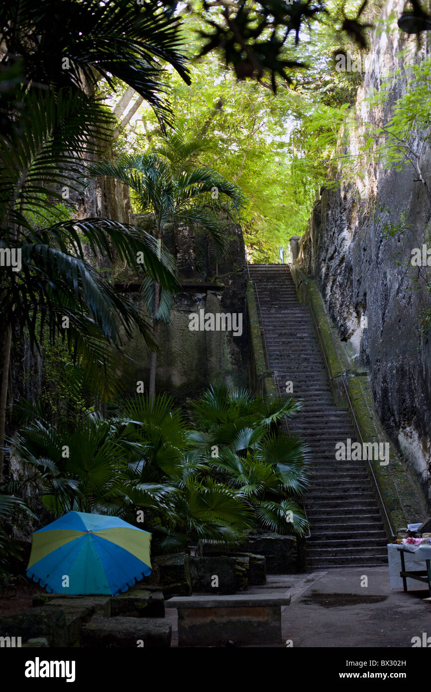 Queen's Staircase in Nassau, Bahamas Stock Photo - Alamy