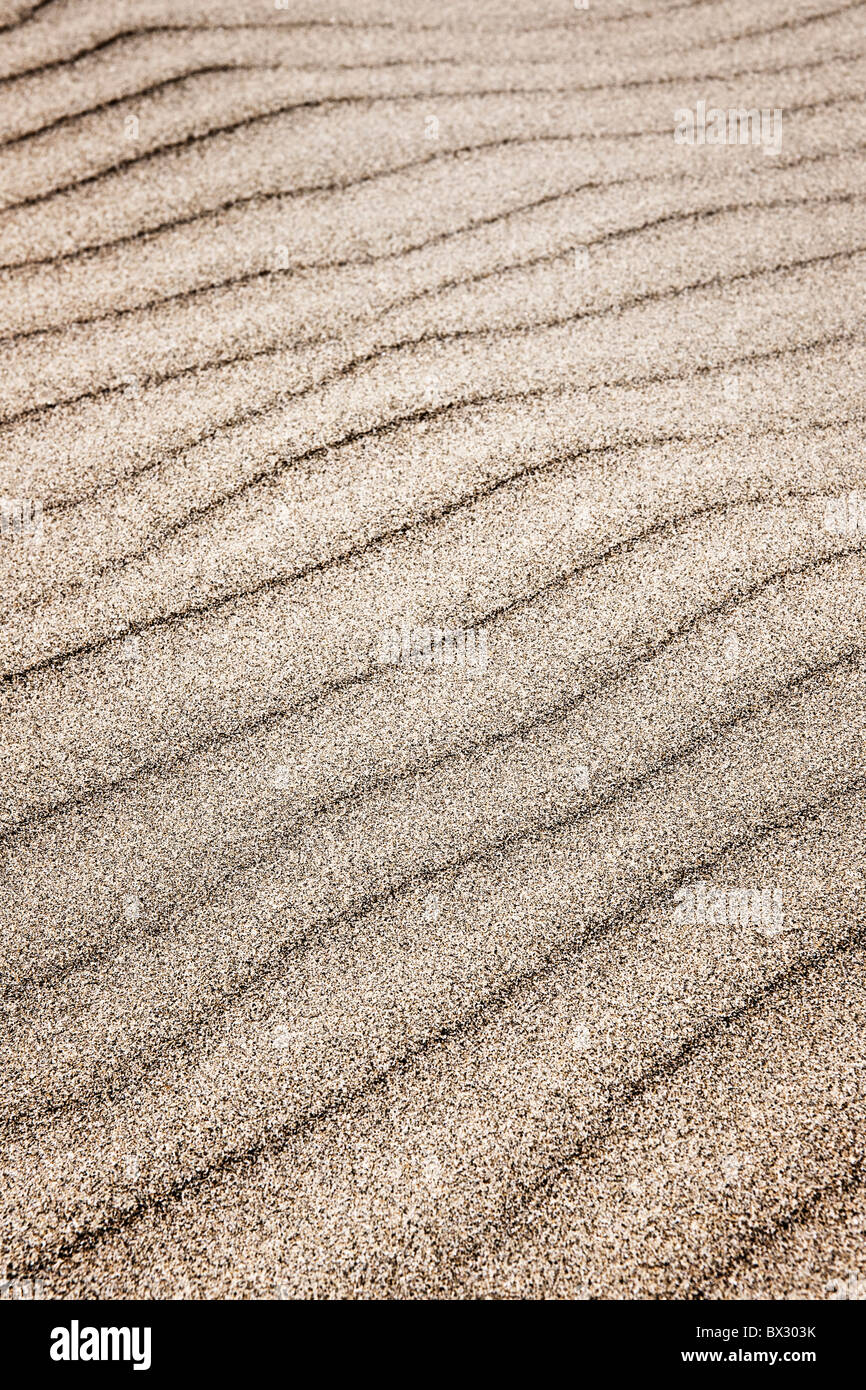 Natural background of sand in ripple wave pattern Stock Photo - Alamy