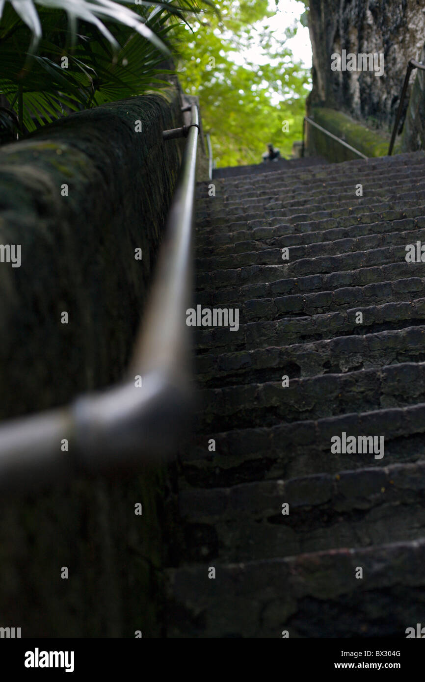 Queen's Staircase in Nassau, Bahamas Stock Photo - Alamy