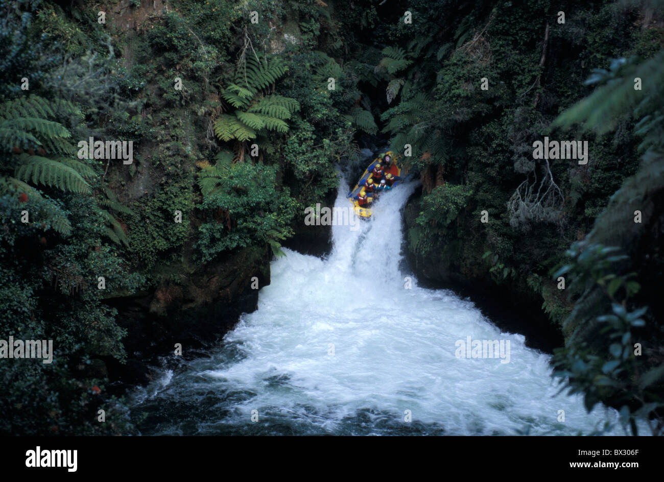 North Island Okere Falls River Rafting Island Kaituna River river ...