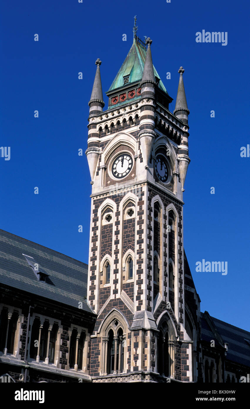 Clock Tower Dunedin South Island New Otago University University New ...