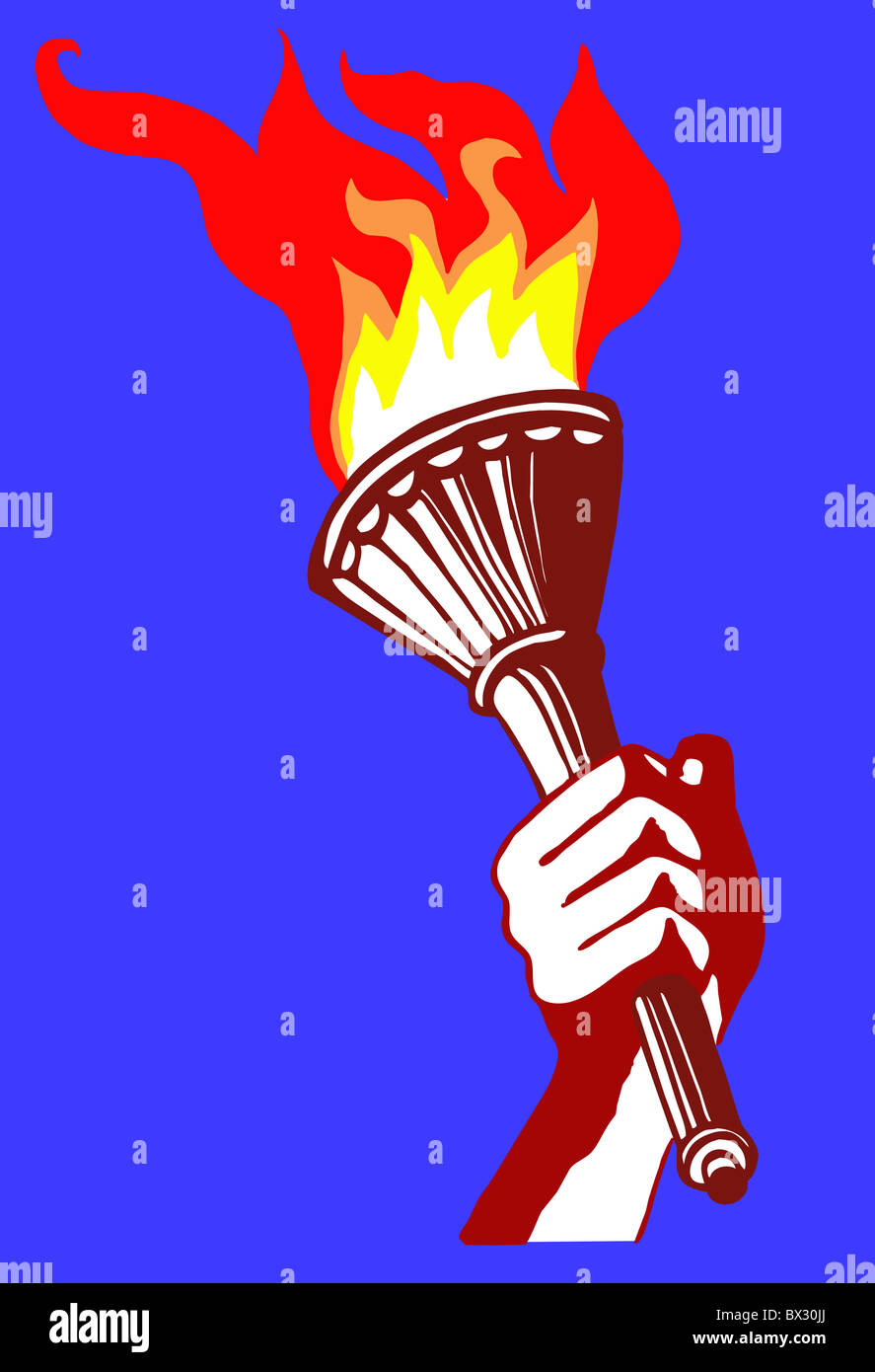 Torch Drawing Stock Photos & Torch Drawing Stock Images - Alamy
