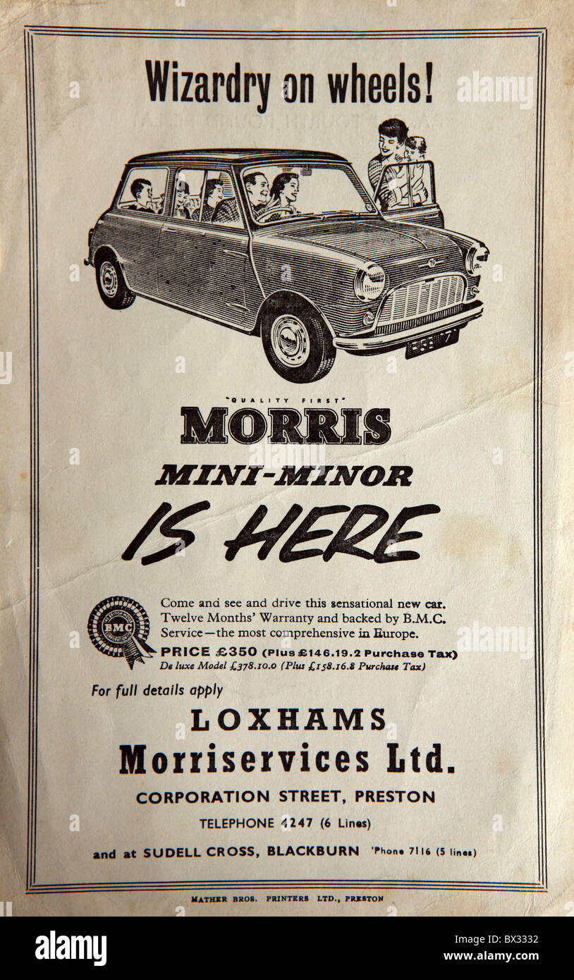 Morris Mini Stock Photos & Morris Mini Stock Images - Alamy
