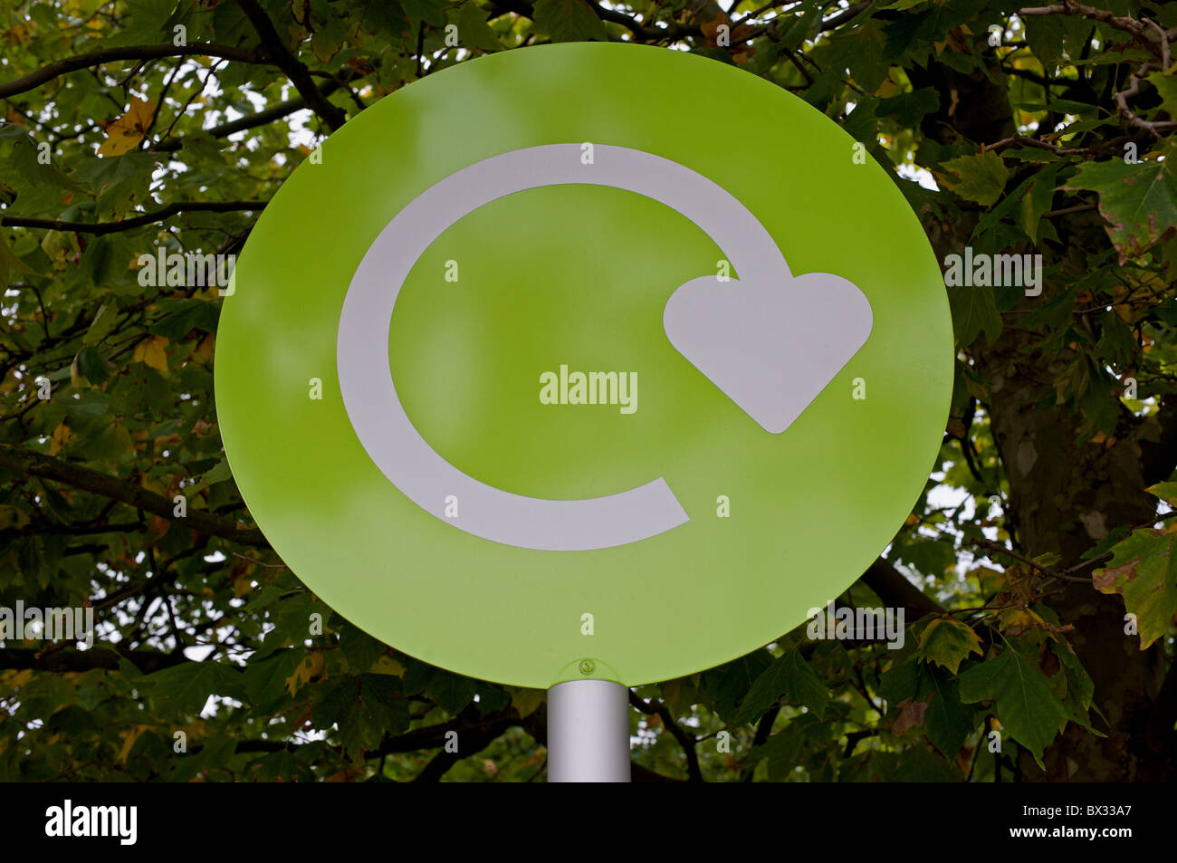 Recycling Symbol Uk High Resolution Stock Photography and Images - Alamy