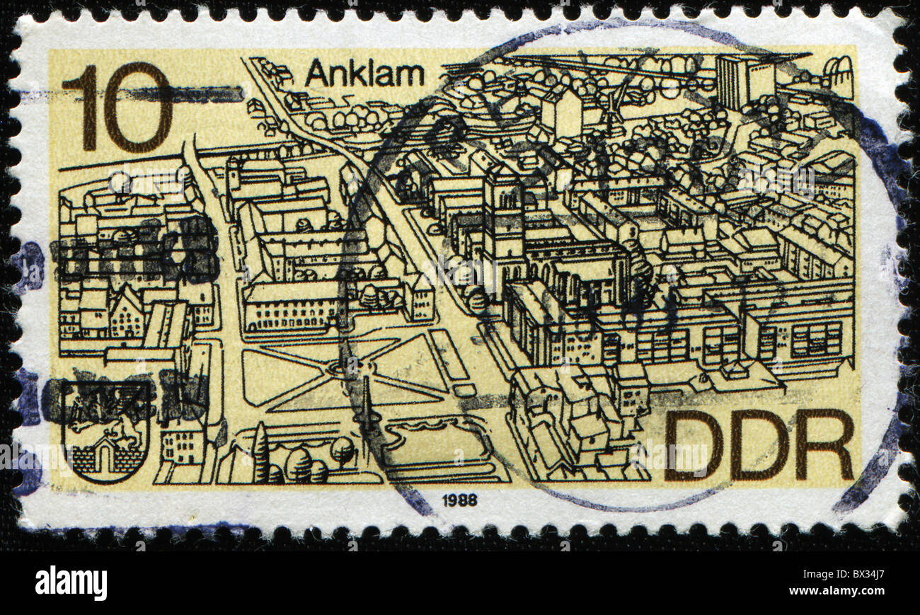 Stamp ddr east germany hi-res stock photography and images - Alamy