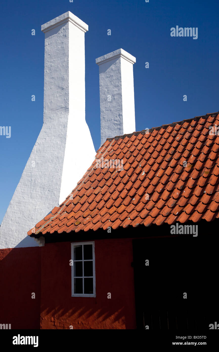 Smokehouse Chimney. Bornholm, Denmark Stock Photo - Alamy