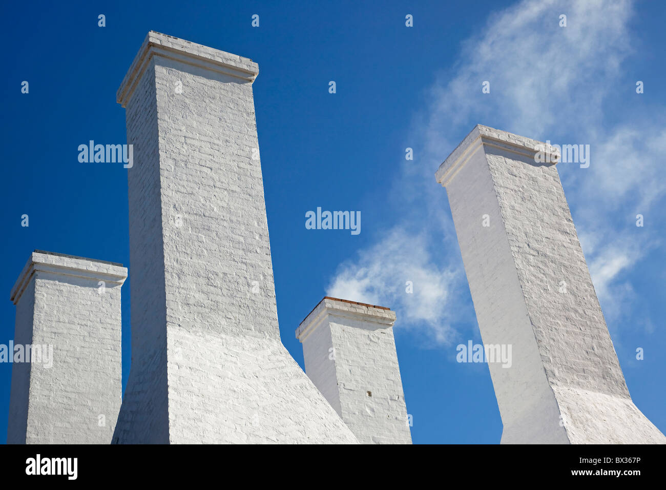 Smokehouse Chimney. Bornholm, Denmark Stock Photo - Alamy