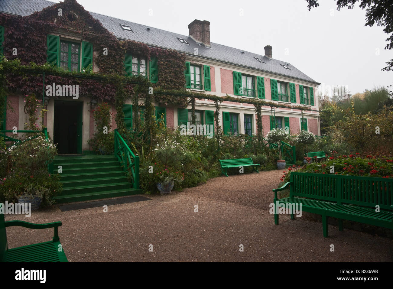 The House Of Claude Monet; Normandy, France Stock Photo - Alamy