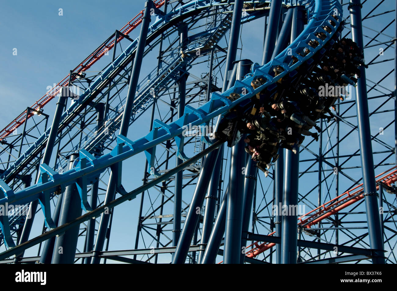 Infusion and the Pepsi Max Big One roller coaster at Blackpool Pleasure ...