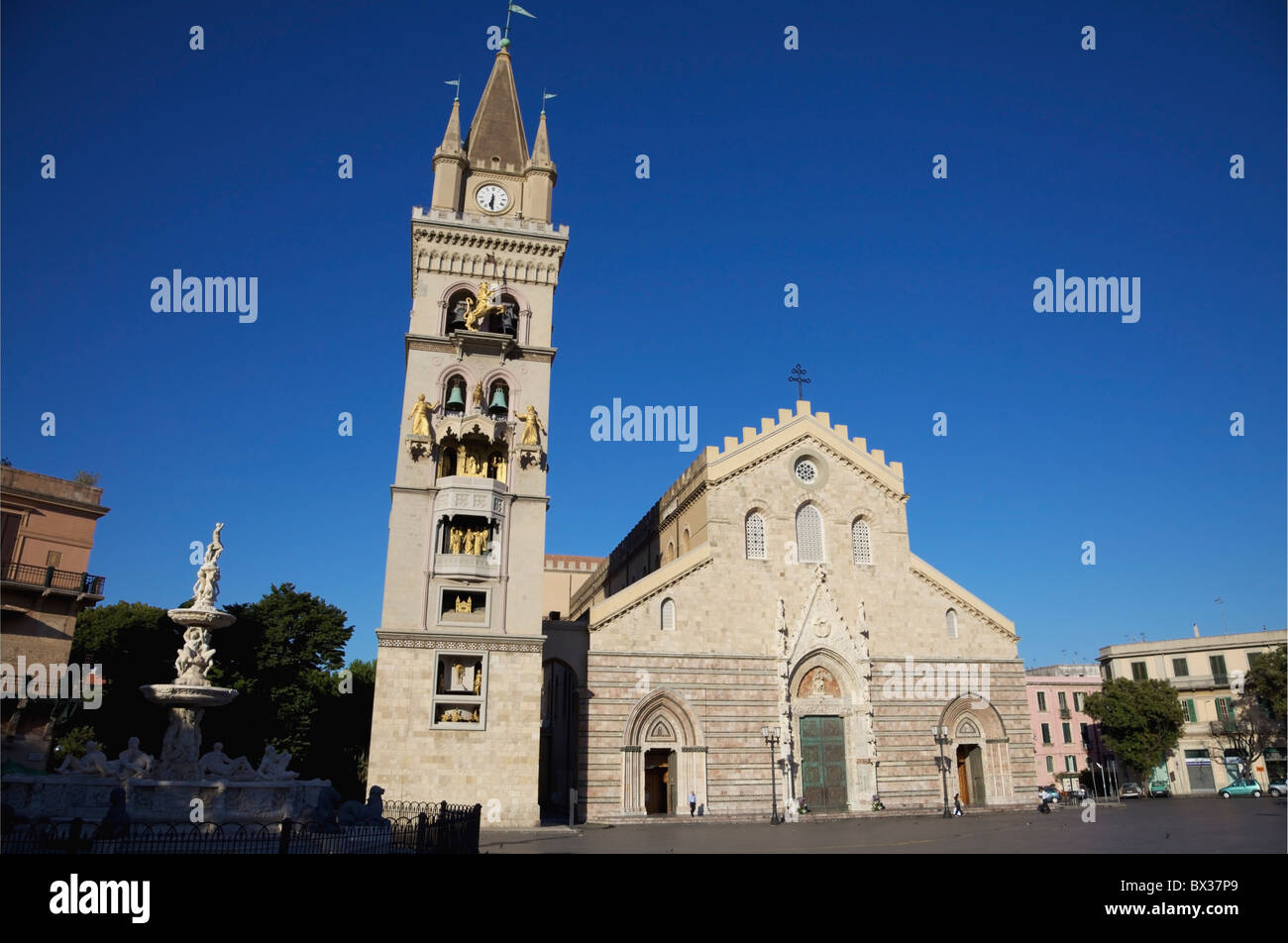 Cathedral Of Messina; Messina, Sicily, Italy Stock Photo - Alamy