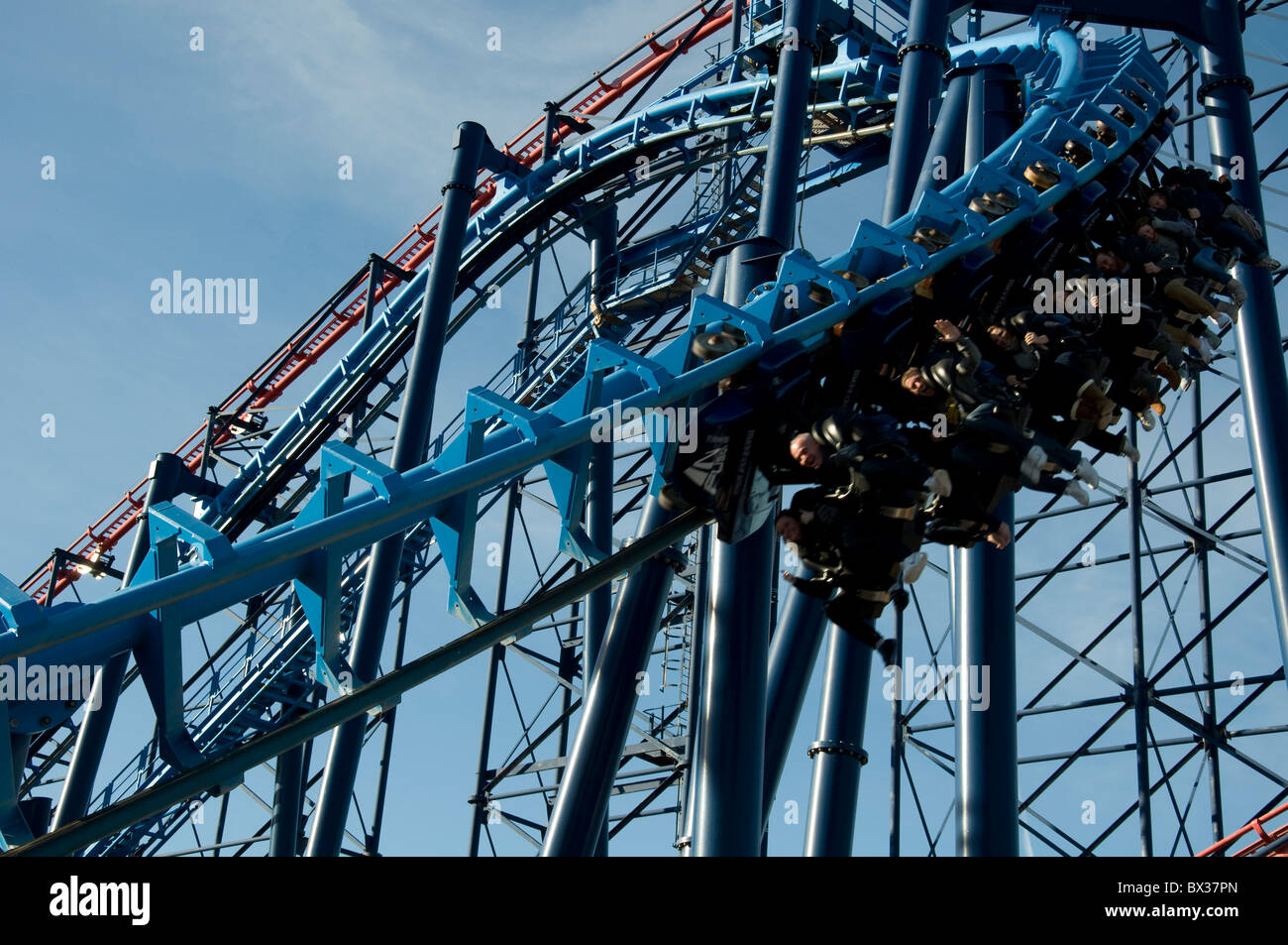 Infusion and the Pepsi Max Big One roller coaster at Blackpool Pleasure ...