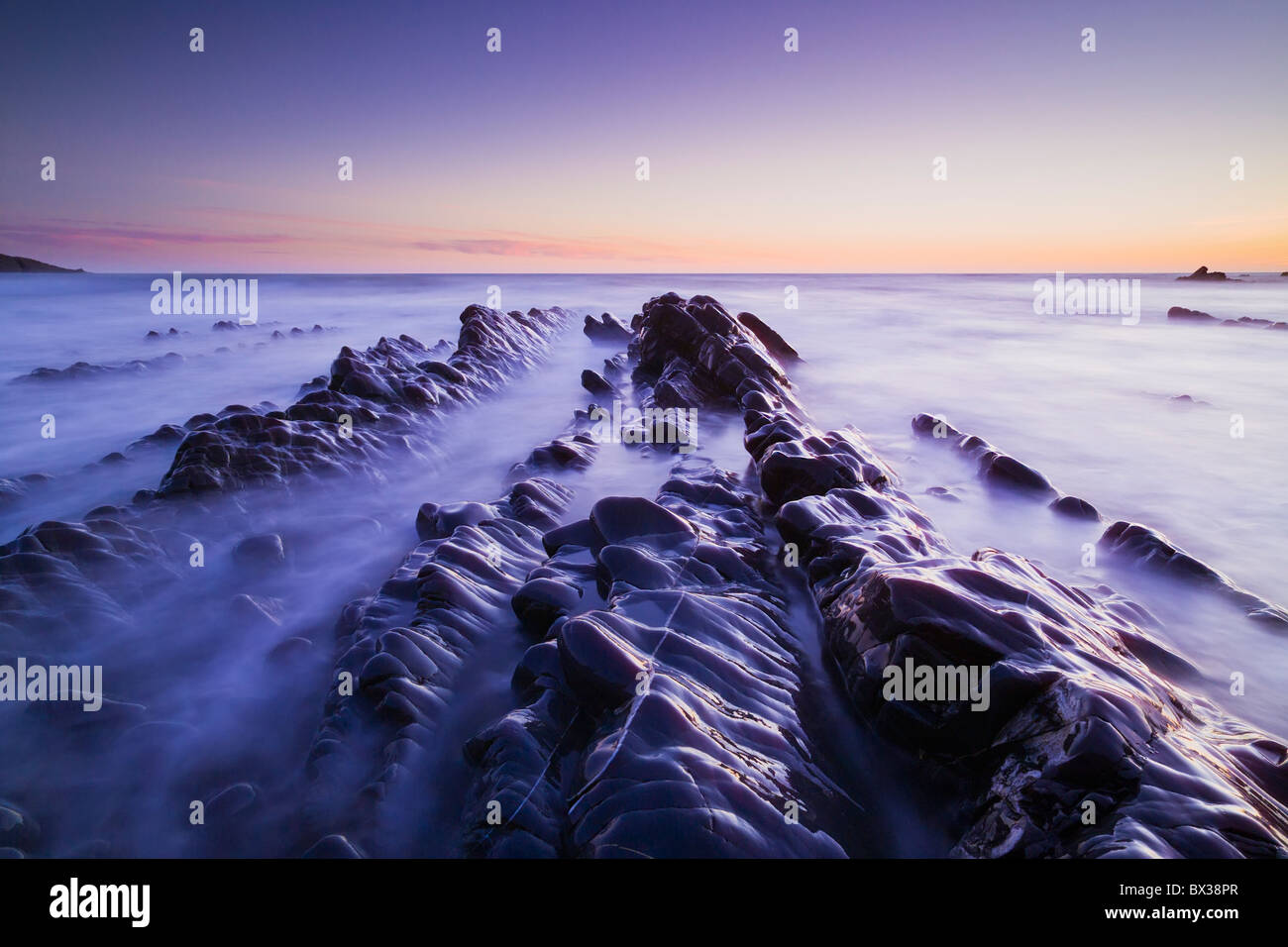 Welcombe Mouth on the North Devon coast near Welcombe, Devon, England ...